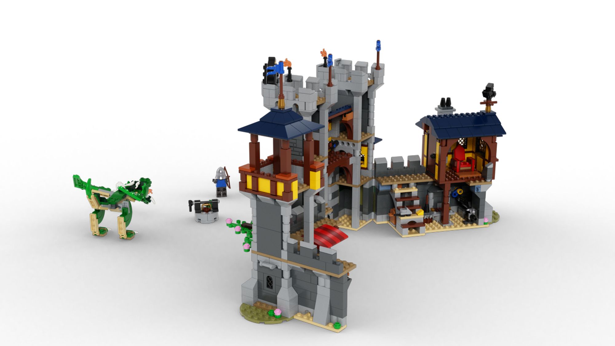 Lego Creator 31120 Medieval Castle Tbb Review Rnk36 21 The 59 Off