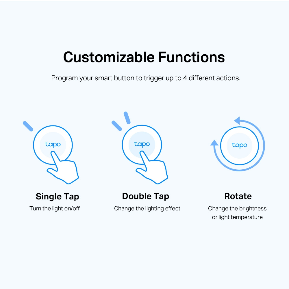 Buy TP-Link Tapo S200B Smart Button | Comms Express