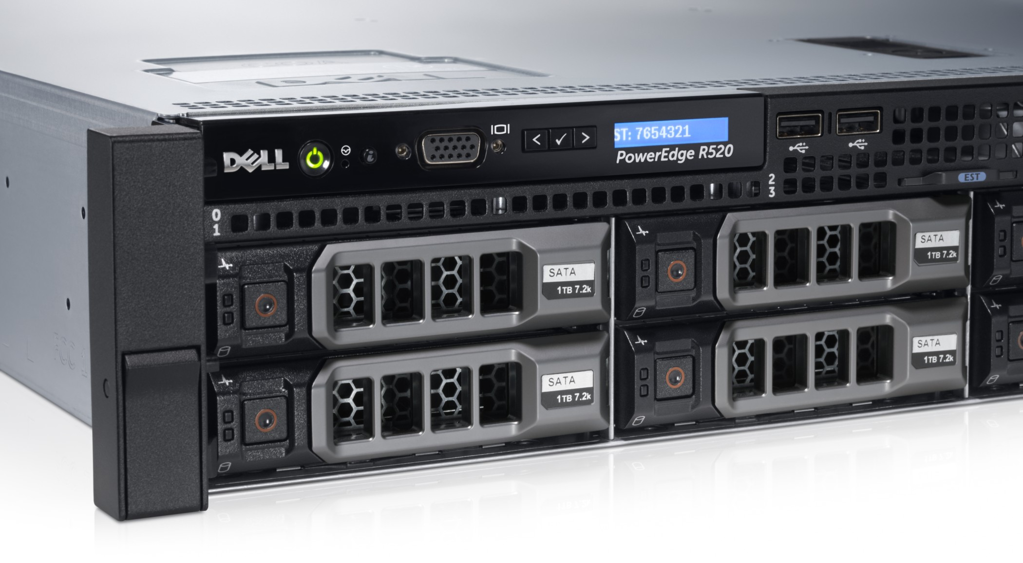 Specs DELL PowerEdge R520 server 32 TB 2.2 GHz 8 GB Rack (2U) Intel ...