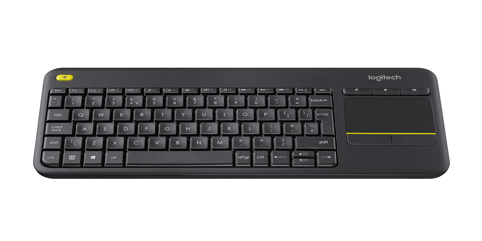 Keyboard Logitech K400 Wireless Touch Belgian Layout – 2by2.be
