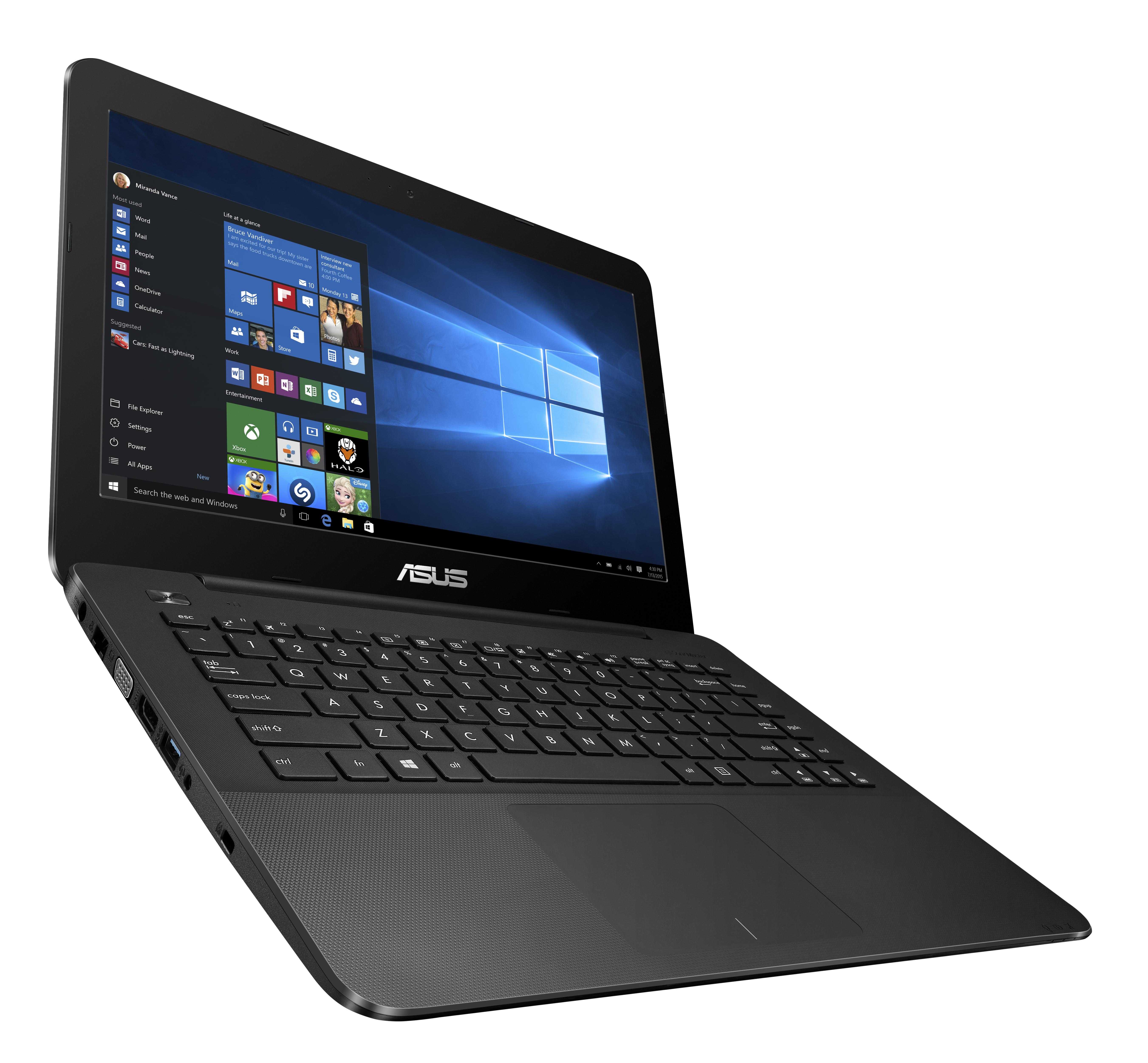 Specs ASUS X455LJ-WX319T notebook 35.6 cm (14") 1366 x 768 pixels 5th ...