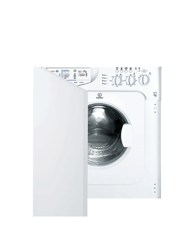 Indesit integrated washing machine iwme127 store